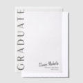Modern Vertical Photo Graduation Vellum Invitations | Zazzle