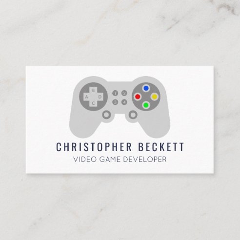 Video Game Business Cards - Business Card Printing | Zazzle