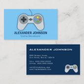 Modern Video Game Developers, Designers, Animators Business Card | Zazzle