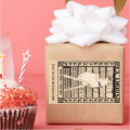 Modern Vintage Bookplate v1 Personalized | Zazzle