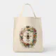 MODERN VINTAGE BOTANICAL QUEEN BEE TOTE BAG | Zazzle
