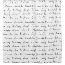 Modern vintage elegant inspirational script shower curtain | Zazzle