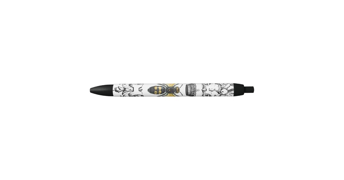 MODERN VINTAGE french queen bee Pen | Zazzle