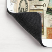 Modern vintage travel mouse pad | Zazzle