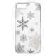 Modern Vintage winter snowflakes Case-Mate iPhone Case | Zazzle