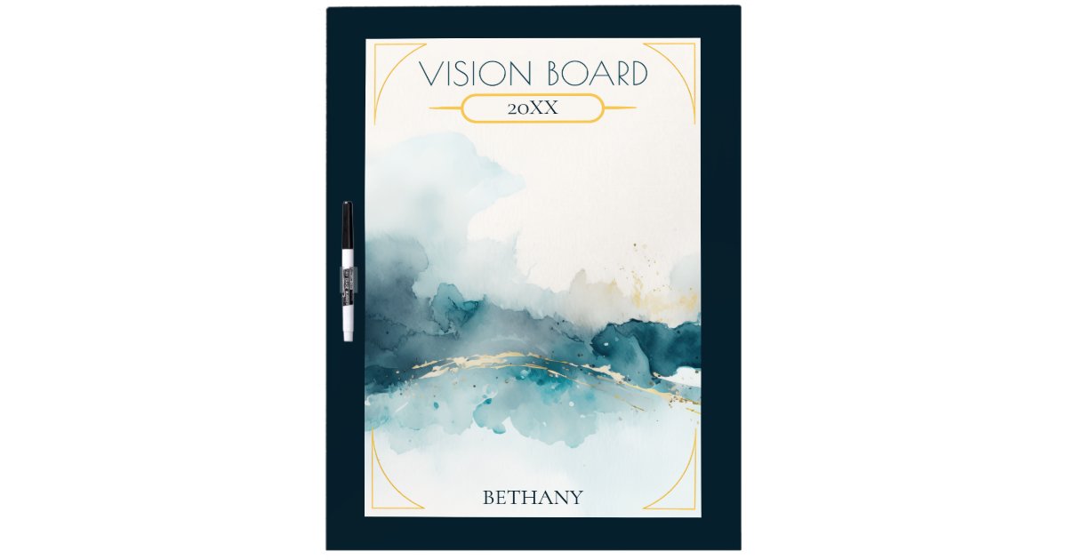 Modern Vision Board | Zazzle