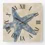 Modern Wall Clock - Starfish Clock | Zazzle