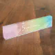 Modern Watercolor Script Rainbow - Desk Nameplate | Zazzle