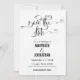 Modern We Do Script Save The Date Card | Zazzle