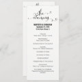 Modern We Do Script Wedding Program | Zazzle