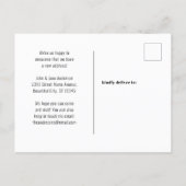 Modern We've Moved Bold Typography Photo Moving Announcement Postcard ...
