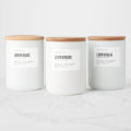 Modern white black body scrub product label | Zazzle