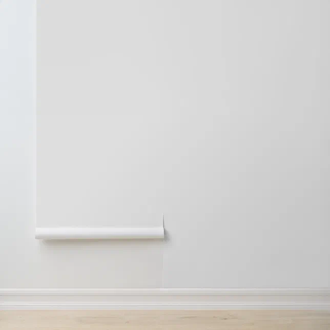 Modern White Plain Solid Color Wallpaper | Zazzle