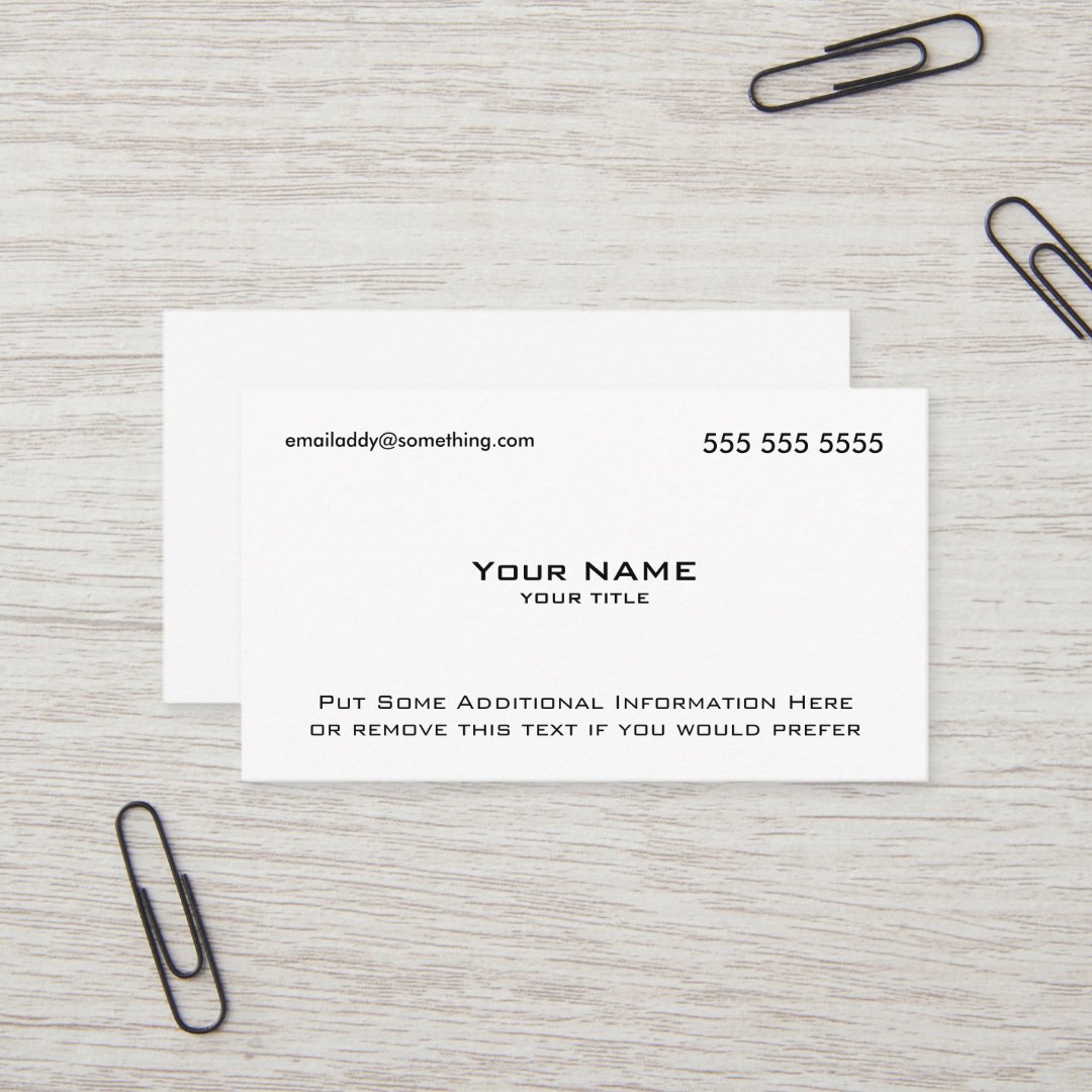 Modern White QR Code Business Card | Zazzle