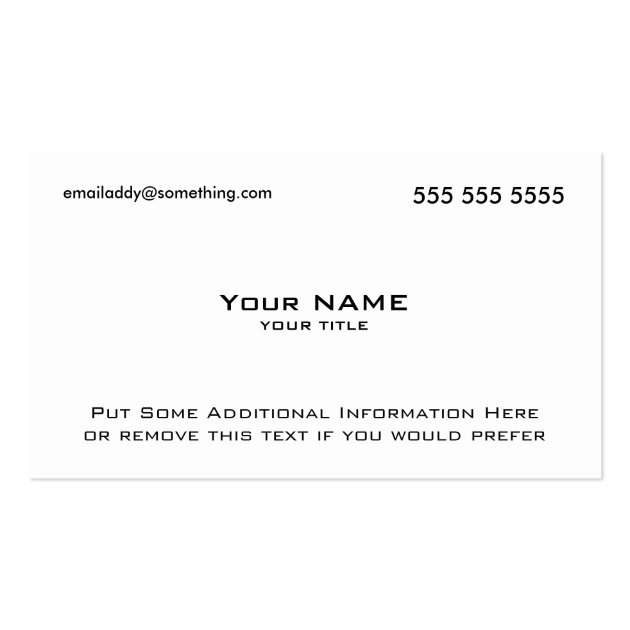 Modern White QR Code Business Card Templates