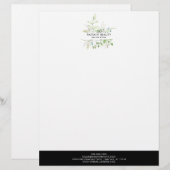 Modern Wildflower Botanical Business Letterhead | Zazzle