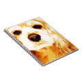 modern yellow American cocker spaniel Notebook | Zazzle