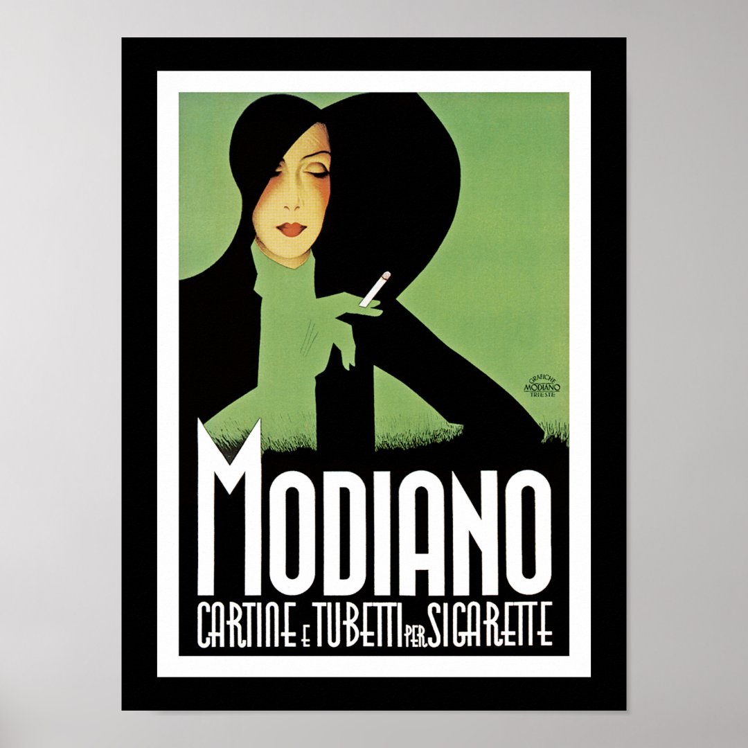 Modiano Cigarette Papers Poster | Zazzle