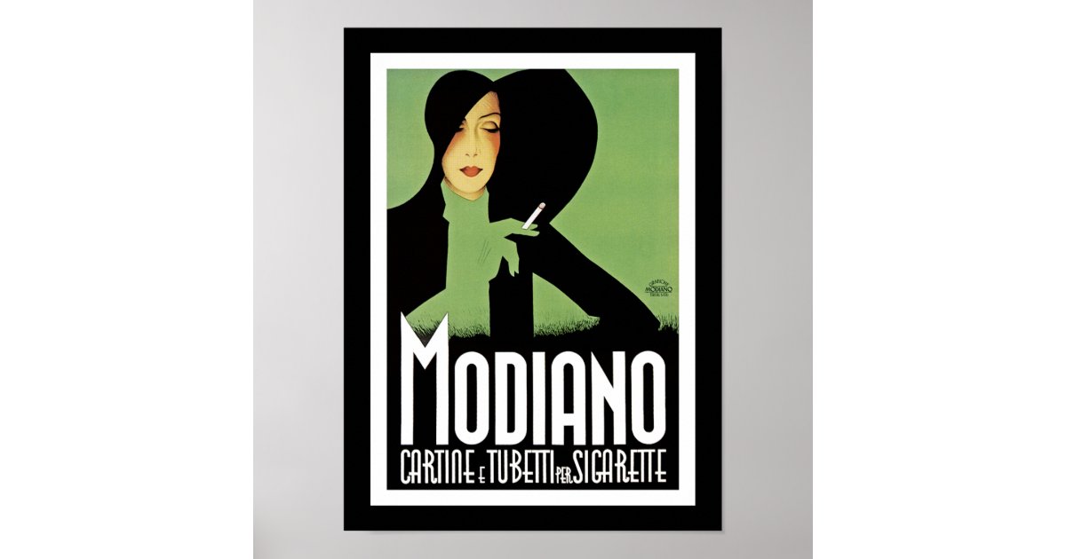 Modiano Cigarette Papers Poster | Zazzle