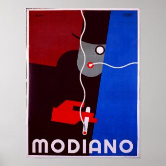 Modiano - Vintage Cigarette Advertising Poster | Zazzle