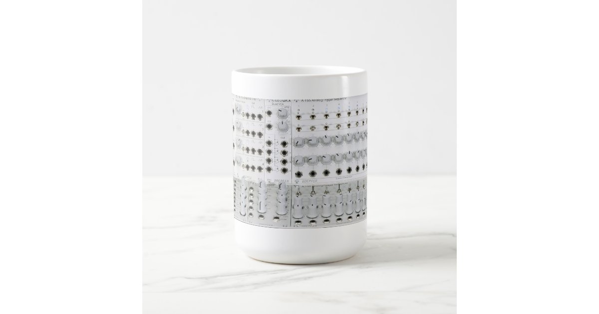 Modular Synthesizer Coffee Mug | Zazzle