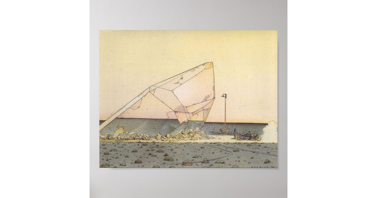 Moebius Crystal Poster | Zazzle
