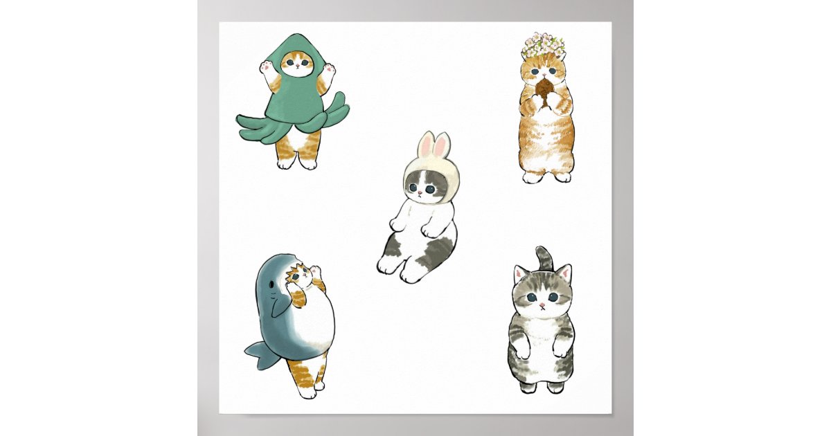 Mofu Sand Poster | Zazzle