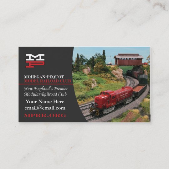 Mohegan Pequot Model Railroad Club Business Cards | Zazzle.com