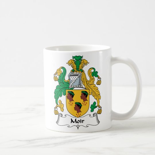 Moir Family Crest Coffee Mug | Zazzle.com