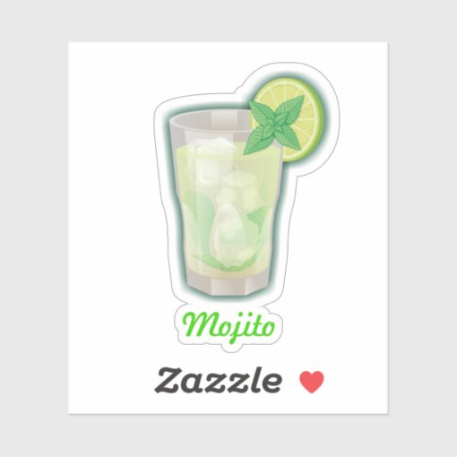 Mojito Sticker | Zazzle