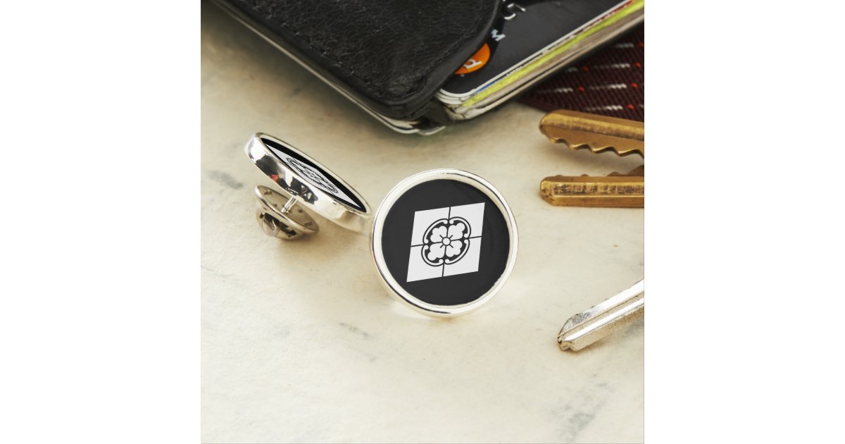 Mokko in rhombus pin | Zazzle