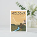 Moldova Famous Travel Place Illustration Postcard | Zazzle