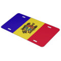 Moldova Flag License Plate | Zazzle