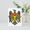 Moldova Official Coat Of Arms Heraldry Symbol Postcard | Zazzle