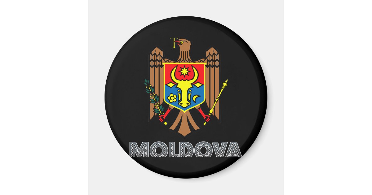 Moldovan Emblem Magnet | Zazzle