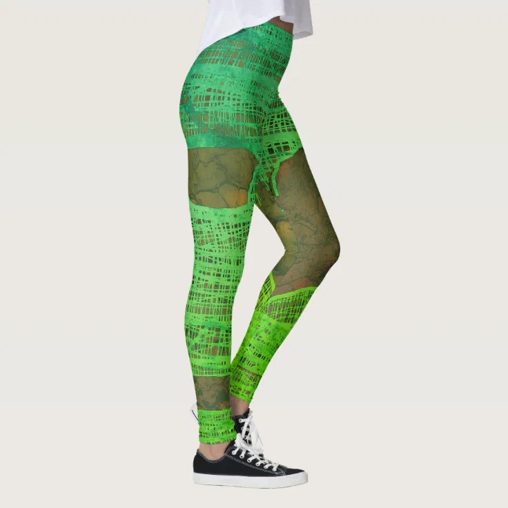 MOLDY HALLOWEEN MUMMY LEGS by Slipperywindow Leggings | Zazzle