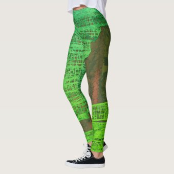 MOLDY HALLOWEEN MUMMY LEGS by Slipperywindow Leggings | Zazzle
