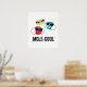 Mole-Cool Funny Molecule Pun Poster | Zazzle