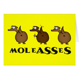 Mole Cards | Zazzle