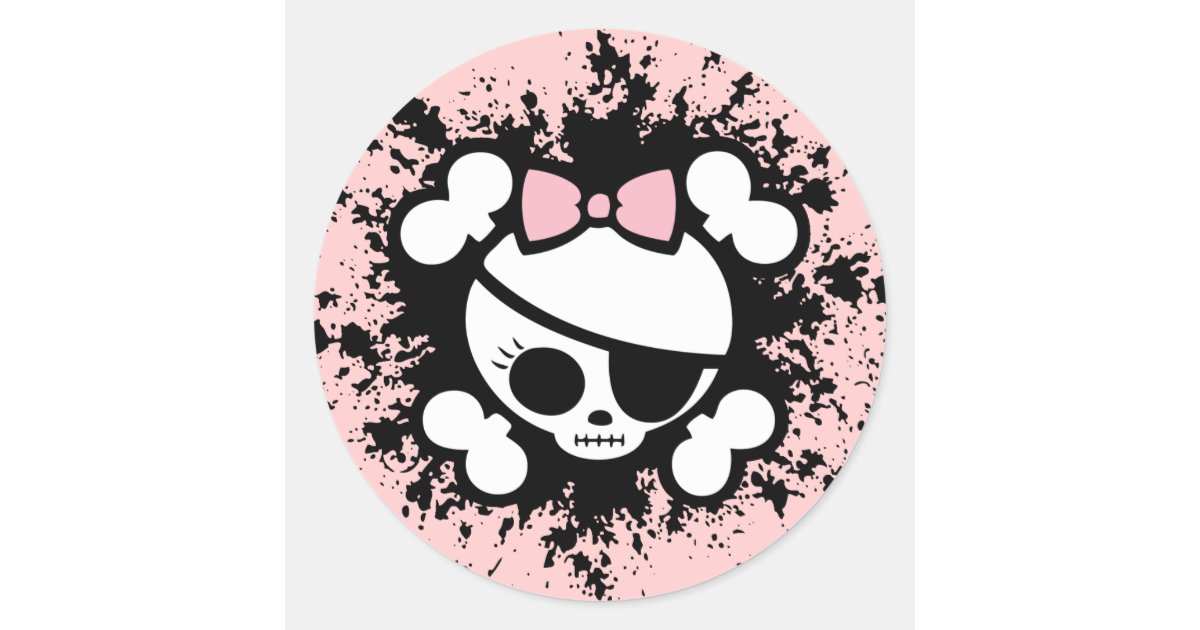 Molly Splat Classic Round Sticker | Zazzle