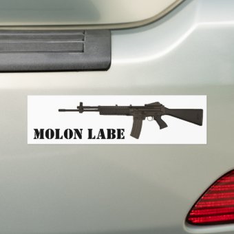 Molon Labe Bumper Sticker | Zazzle