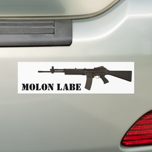 Molon Labe Bumper Sticker | Zazzle