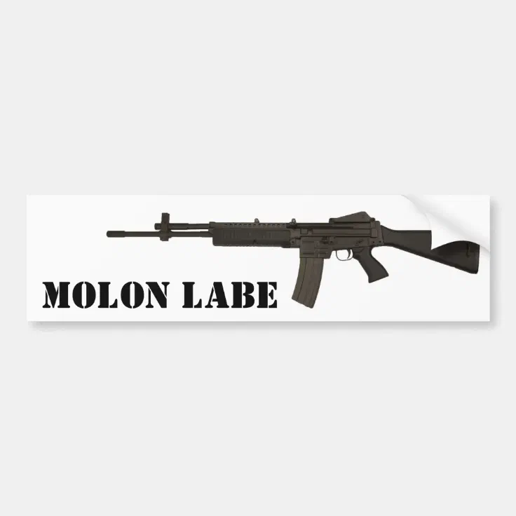 Molon Labe Bumper Sticker | Zazzle