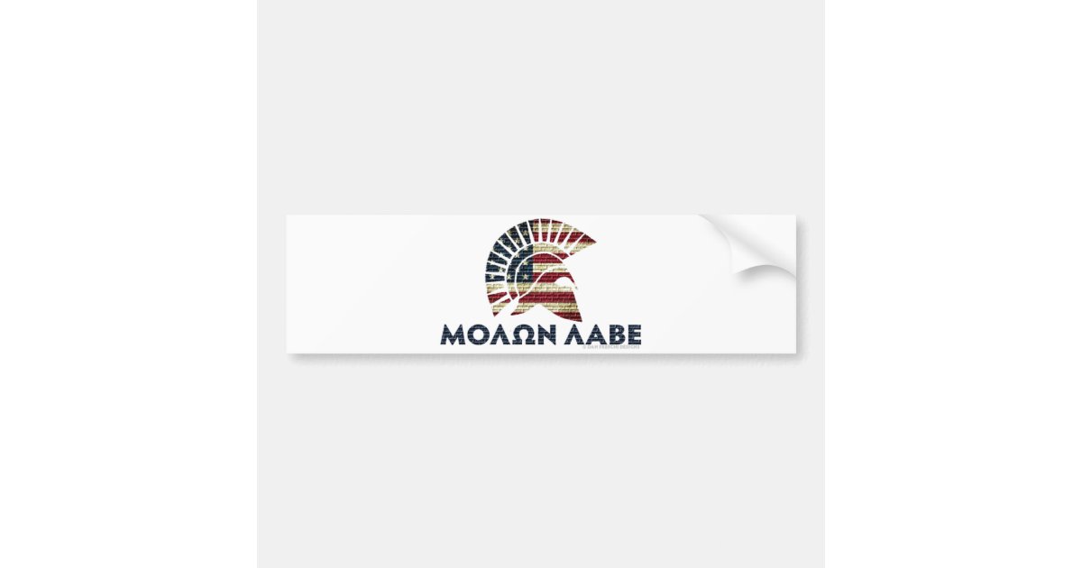 Molon Labe! Bumper Sticker | Zazzle