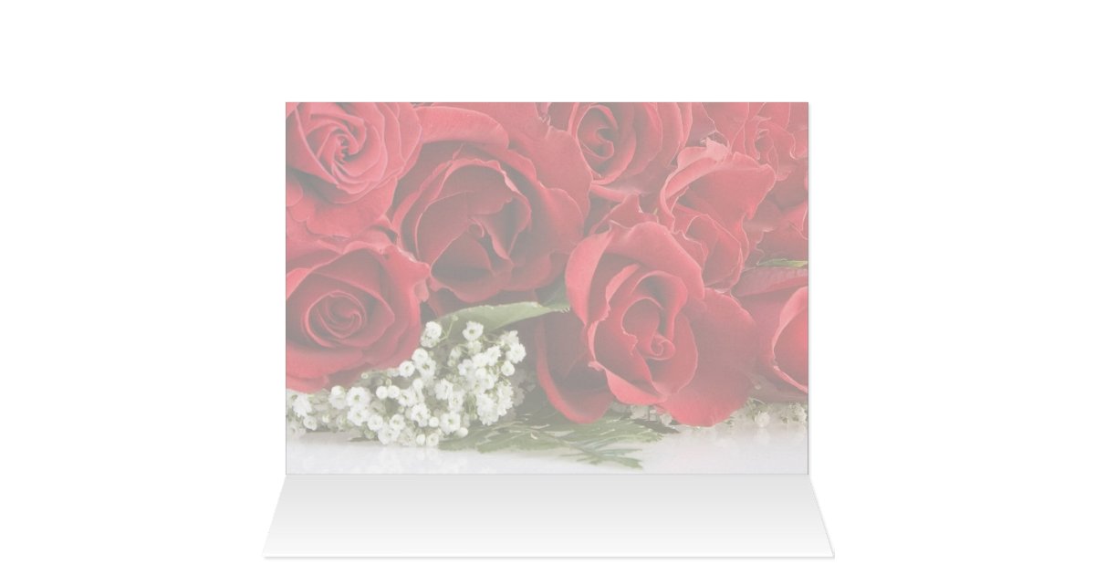 Mom Birthday card with red roses | Zazzle