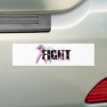 Mom Hero - Fight Breast Cancer Bumper Sticker | Zazzle