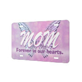 MOM Memorial License License Plate | Zazzle