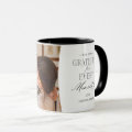 Mom Script Heart Grateful for Every Moment Photo Mug | Zazzle