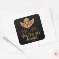 Mom you're an Angel sticker | Zazzle