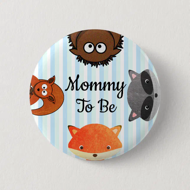 Mommy to be Baby Shower Button | Zazzle